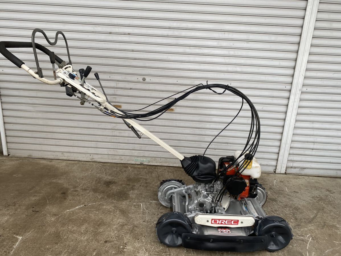No35 売れ切りスパイダーモア SP850A OREC 自走式草刈機 4WD 作動確認済み(芝刈機)｜売買されたオークション情報、yahooの商品情報をアーカイブ公開 - オークファン ...