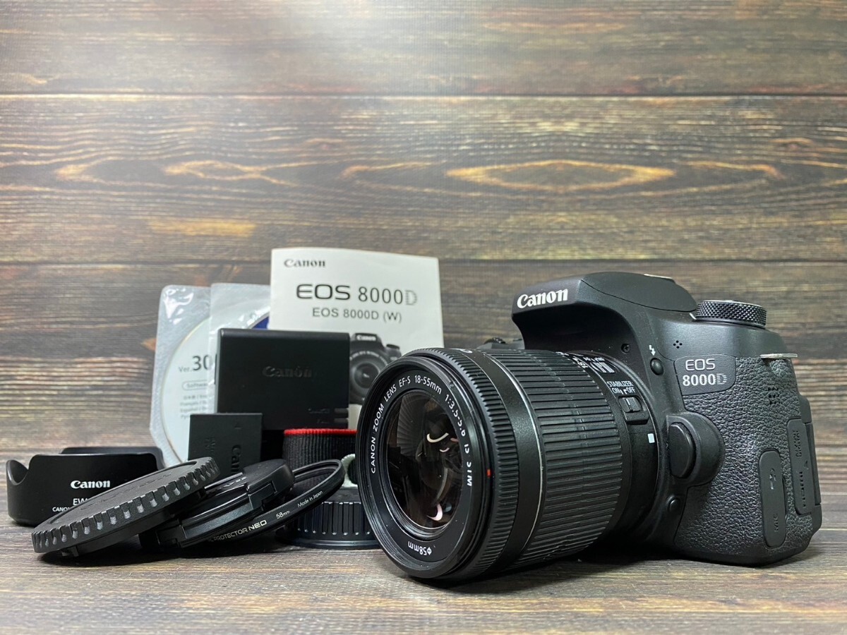 Canon キヤノン EOS 8000D レンズキット デジタル一眼レフカメラ #27(キヤノン)｜売買されたオークション情報、yahooの商品情報をアーカイブ公開 - オークファン ...