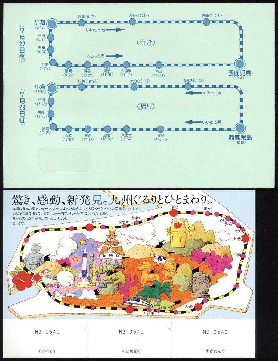 Yahoo!オークション - S59 九州一周ファミリー号運転記念入場券