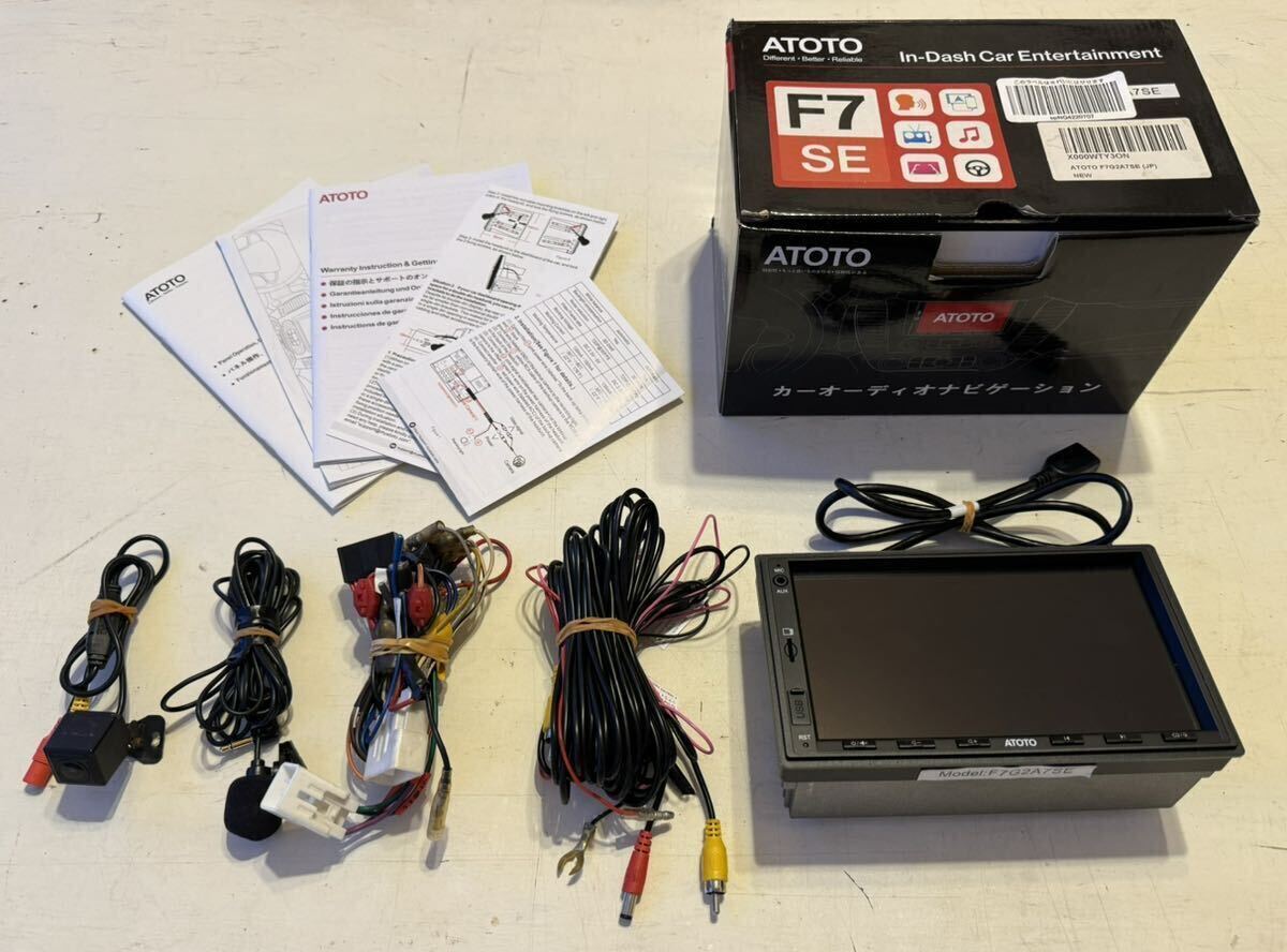 Yahoo!オークション - ATOTO F7 SE 中古 ディスプレイオーディオ バッ...