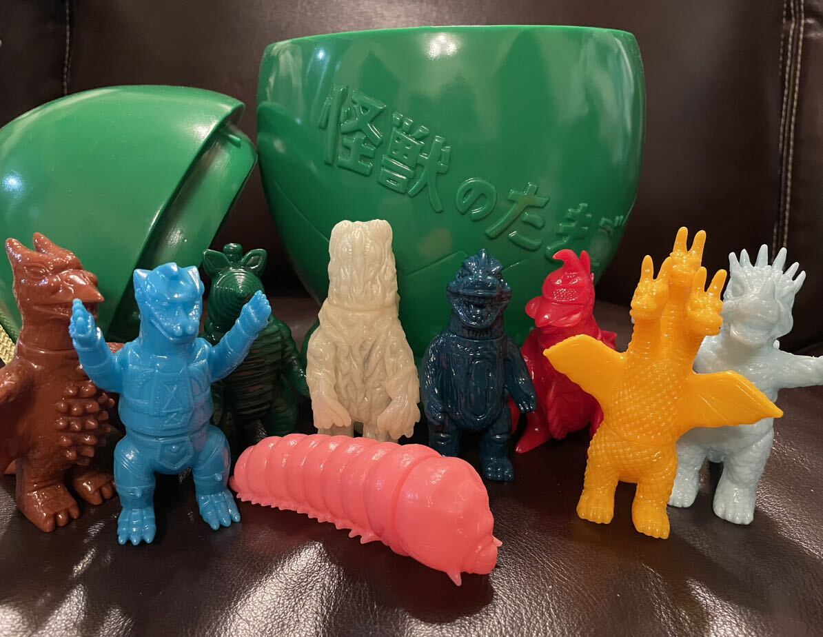 M1号 ブルマァク復刻 東宝怪獣 ミニソフビセット入り 怪獣のたまご / ゴジラ ヘドラ キングギドラ 蓄光 未塗装 サンプル HMV(ソフビ)｜売買されたオークション情報、yahooの商品 ...