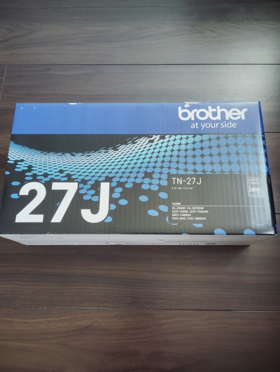 Yahoo!オークション - ブラザー純正品 トナーカートリッジ TN-27J
