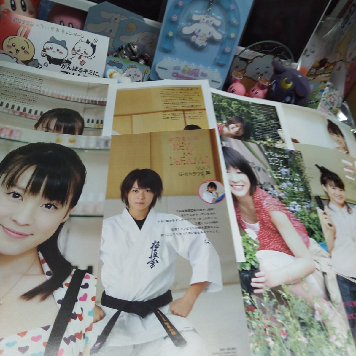 Yahoo!オークション - 切り抜き その5 北乃きい 新連載 vol1〜vol4