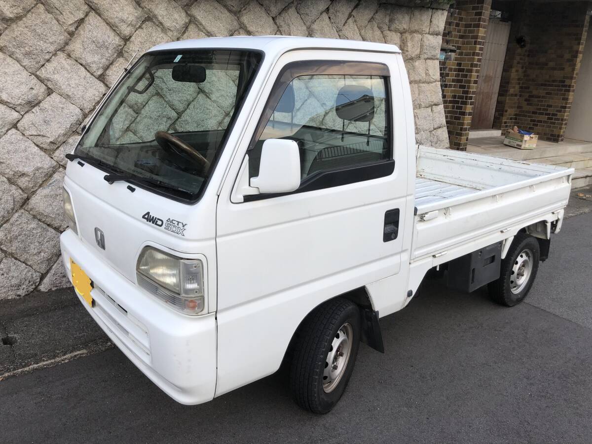 Yahoo!オークション - ホンダ アクティトラック 4WD SDX スタッドレス...