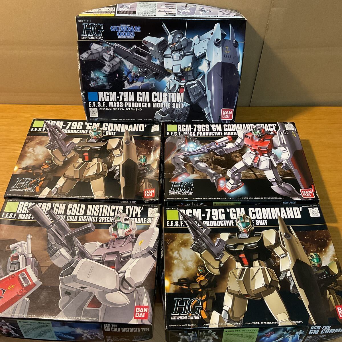 Yahoo!オークション - 【未組立】HG 1/144 UNIVERSAL CENTURY RGM-79G2...