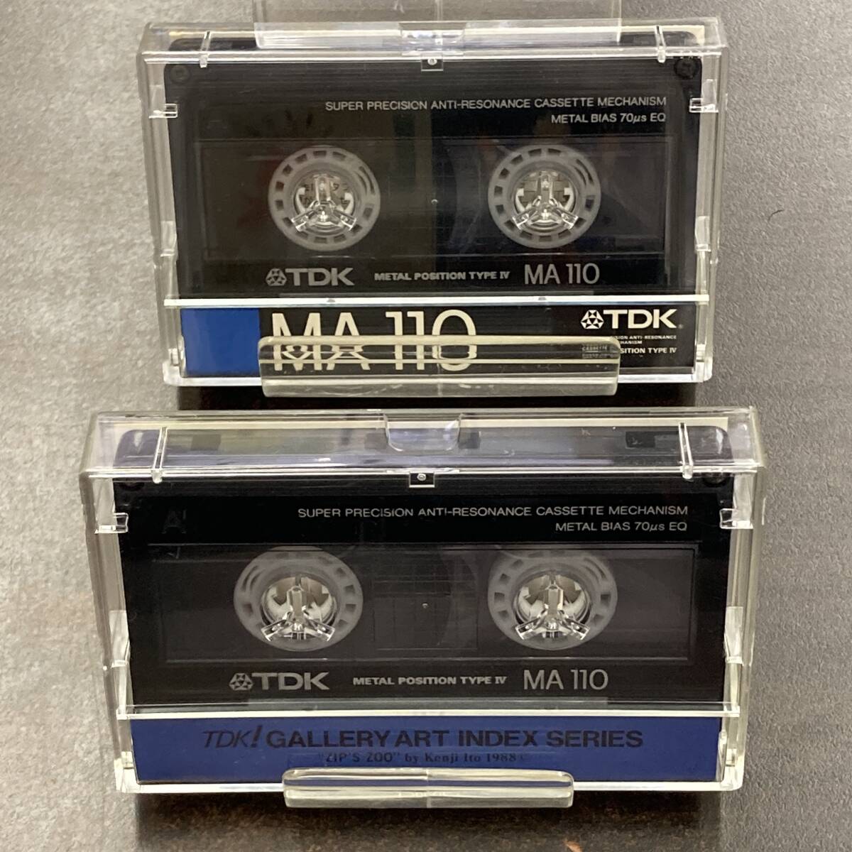 Yahoo!オークション - 0312T TDK MA 110分 メタル 2本 カセットテープ/...