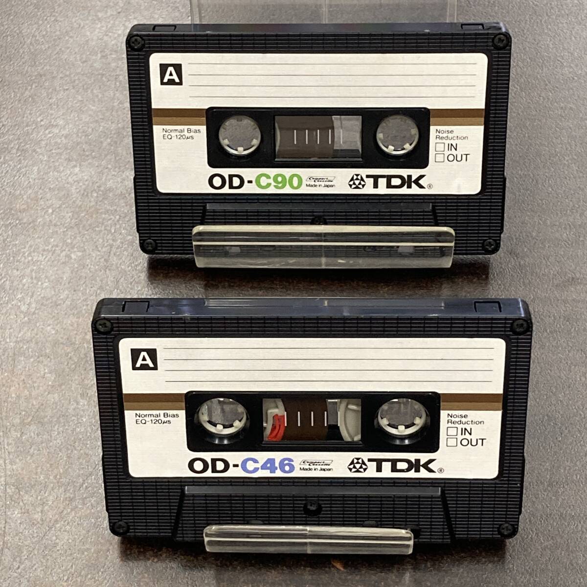 Yahoo!オークション - 0342BT TDK OD-C 46 90分 ノーマル 2本 カセット...