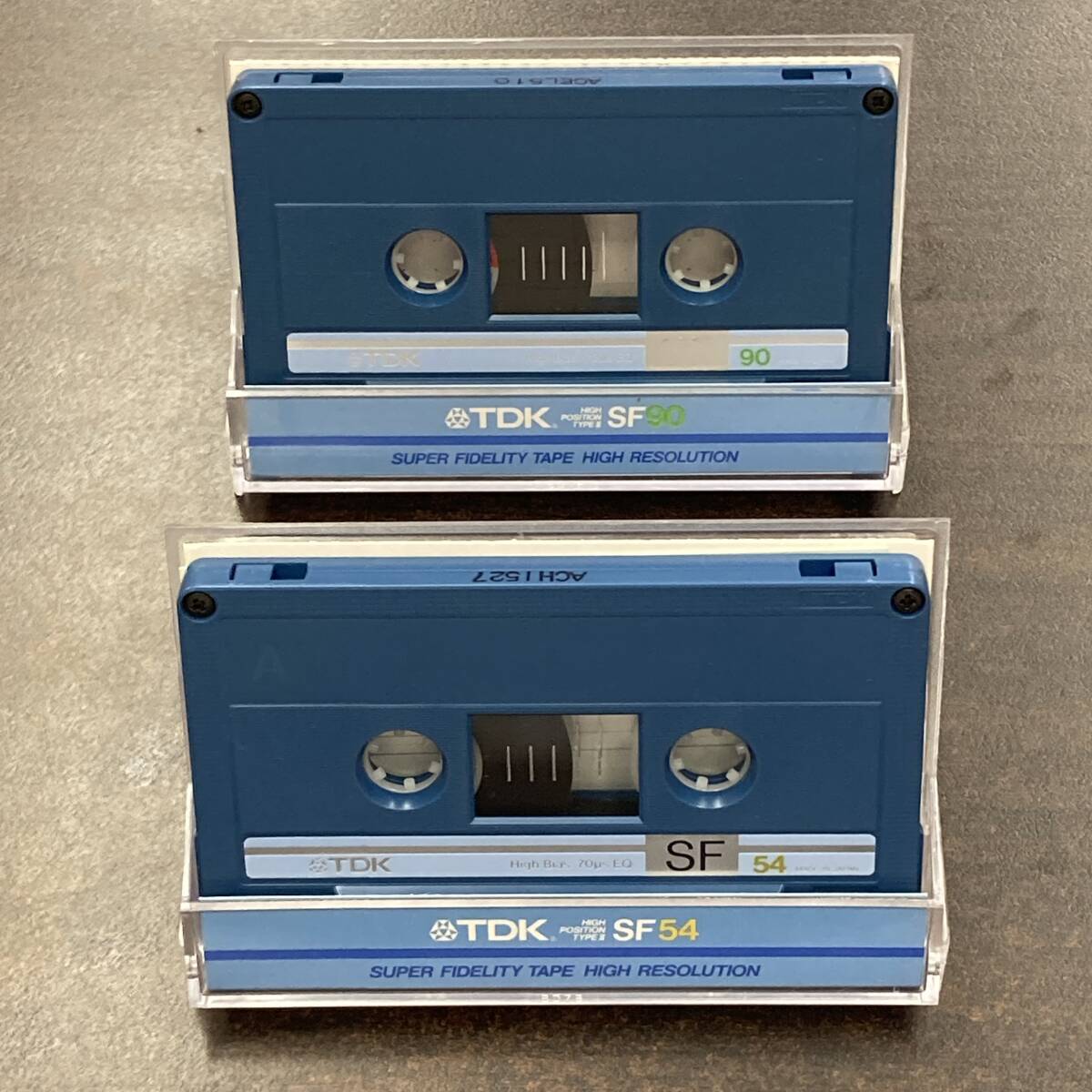 Yahoo!オークション - 0347BT TDK SF 54 90分 ハイポジ 2本 カセットテ...