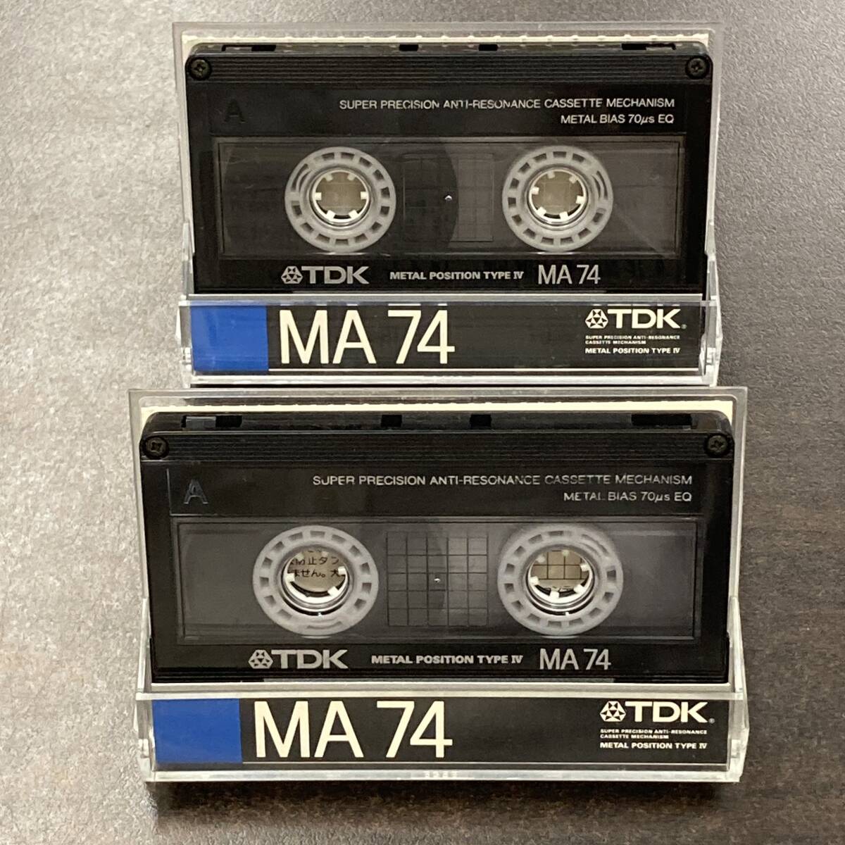 Yahoo!オークション - 0461T TDK MA 74分 メタル 2本 カセットテープ/T...