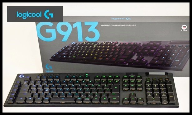 Yahoo!オークション - 良品 Logicool G913 LIGHTSPEED ワイヤレス RGB...