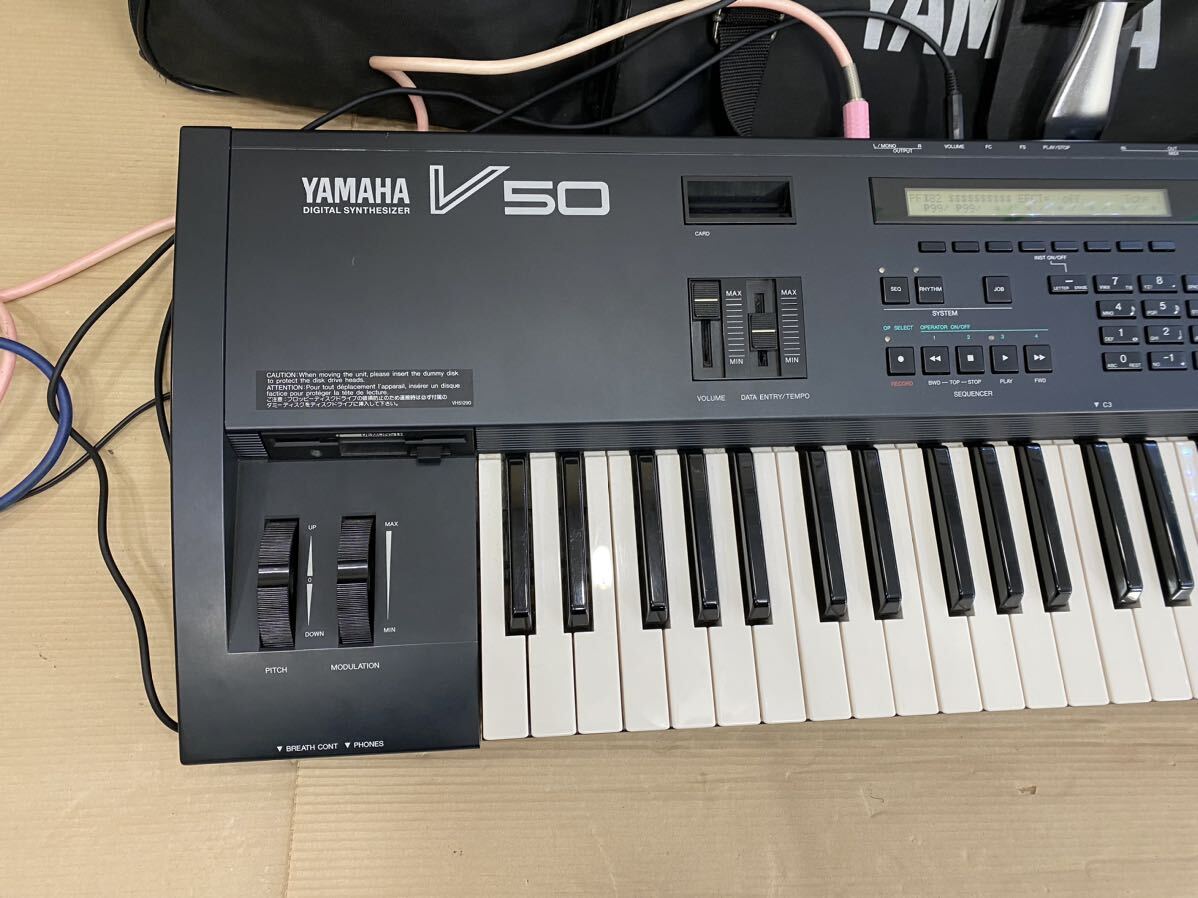 Yahoo!オークション - YAMAHA ヤマハ デジタルシンセサイザー V50