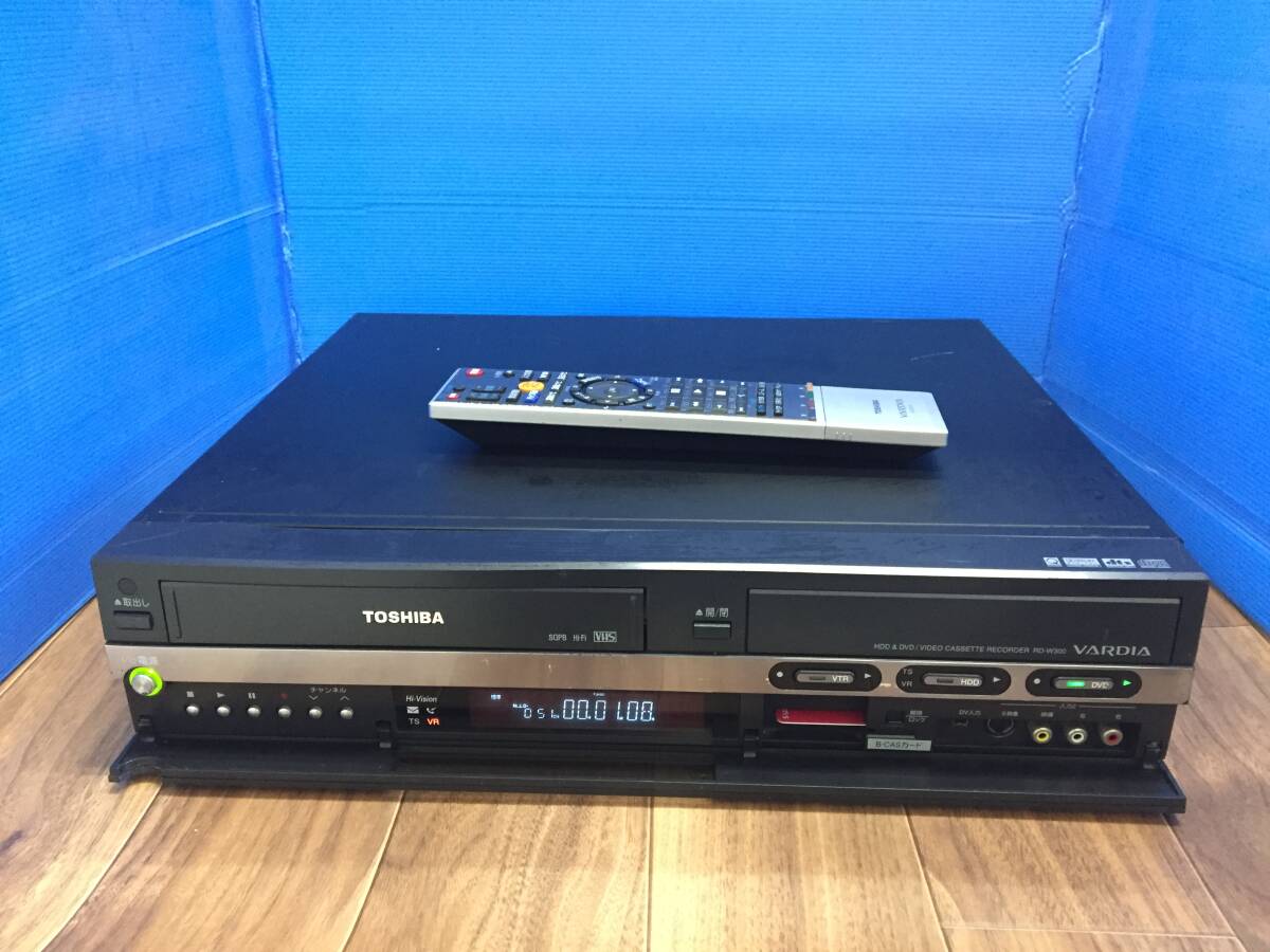 Yahoo!オークション - TOSHIBA RD-W300 一体型HDD/DVD/ビデオレコーダ...