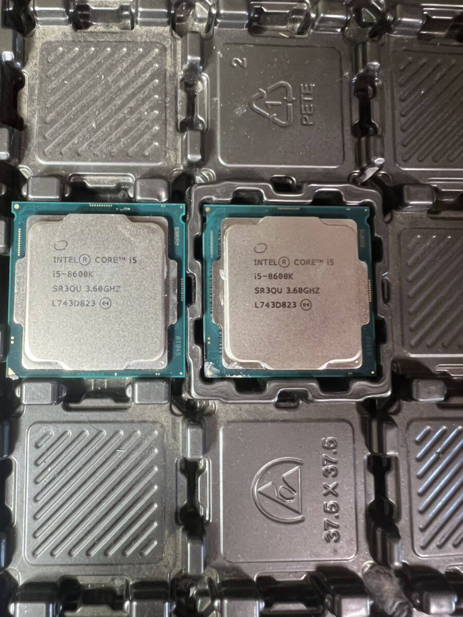 Yahoo!オークション - 【保証あり】CPU Intel Core i5-8600K 3.60GHz 2...