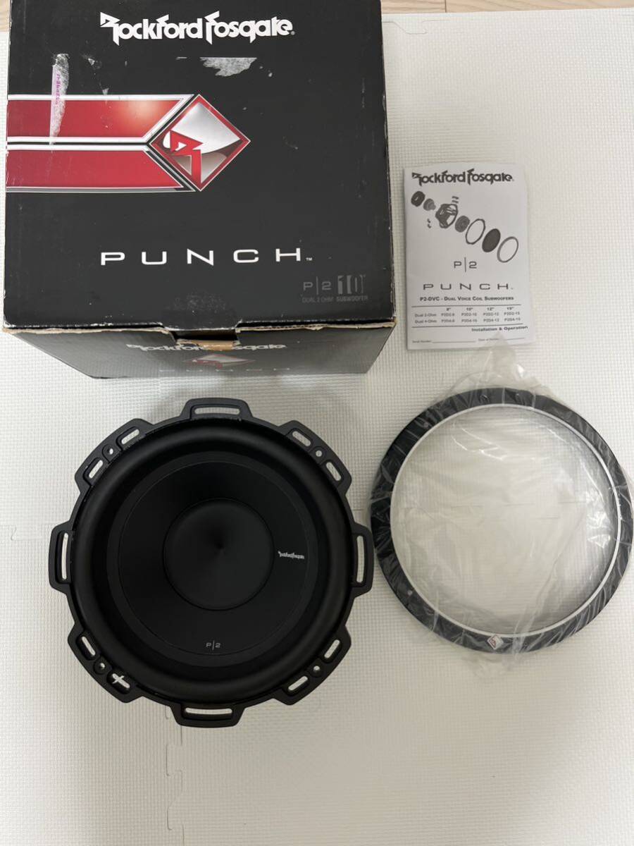 Yahoo!オークション - ロックフォード ウーハー P2D2-10 10インチ 25cm...