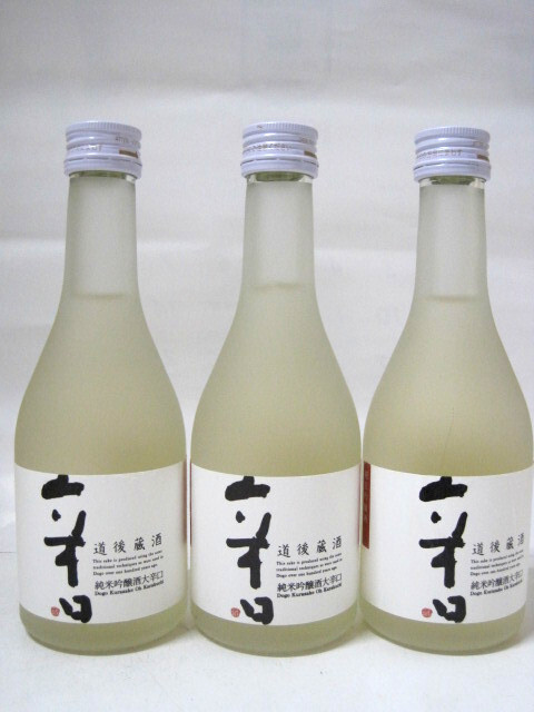 Yahoo!オークション - 水口酒造 道後蔵酒純米吟醸酒大辛口 300mlX3...