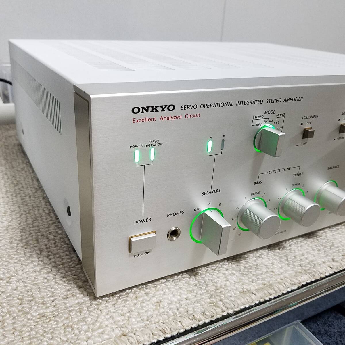 Yahoo!オークション - Onkyo A-817[ LED Trance EDITION/美品整備済完...