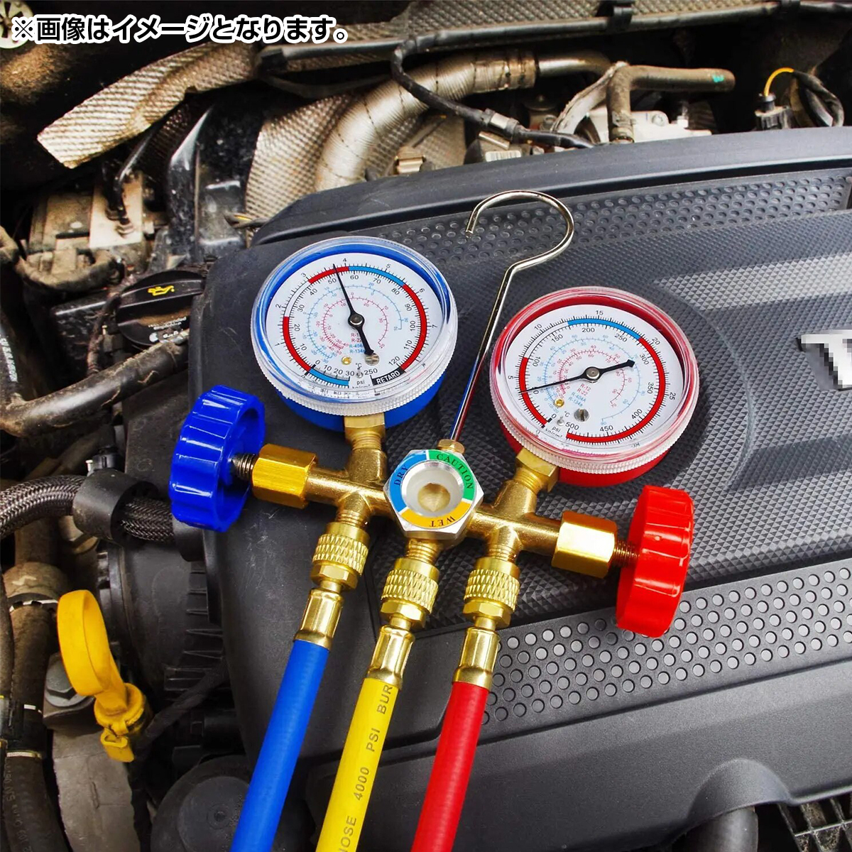 Yahoo!オークション - 5/16 × 5/16 エアコン ガス チャージホース R41...