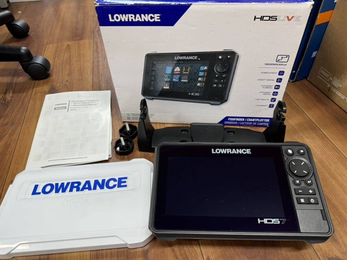 Yahoo!オークション - LOWRANCE ローランス HDS-7 LIVE 魚群探知機 正...