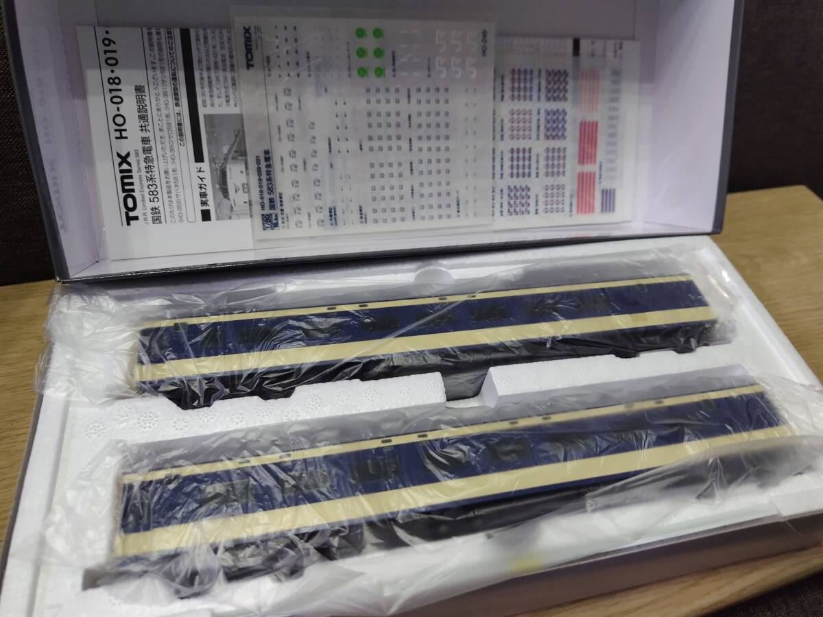 Yahoo!オークション - HO TOMIX(トミックス) 583系 増結M2両 HO-020