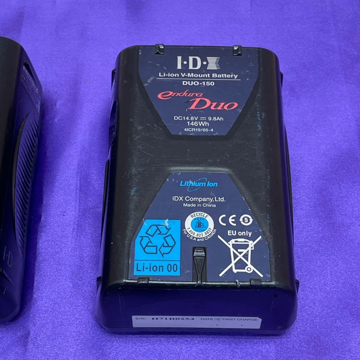 Yahoo!オークション - IDXバッテリー 本体のみ ジャンクDUO-150 4個 V...