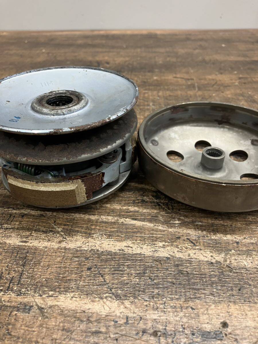 Yahoo!オークション - 【27J】 AF27 スーパーDio 純正 クラッチ クラッ...