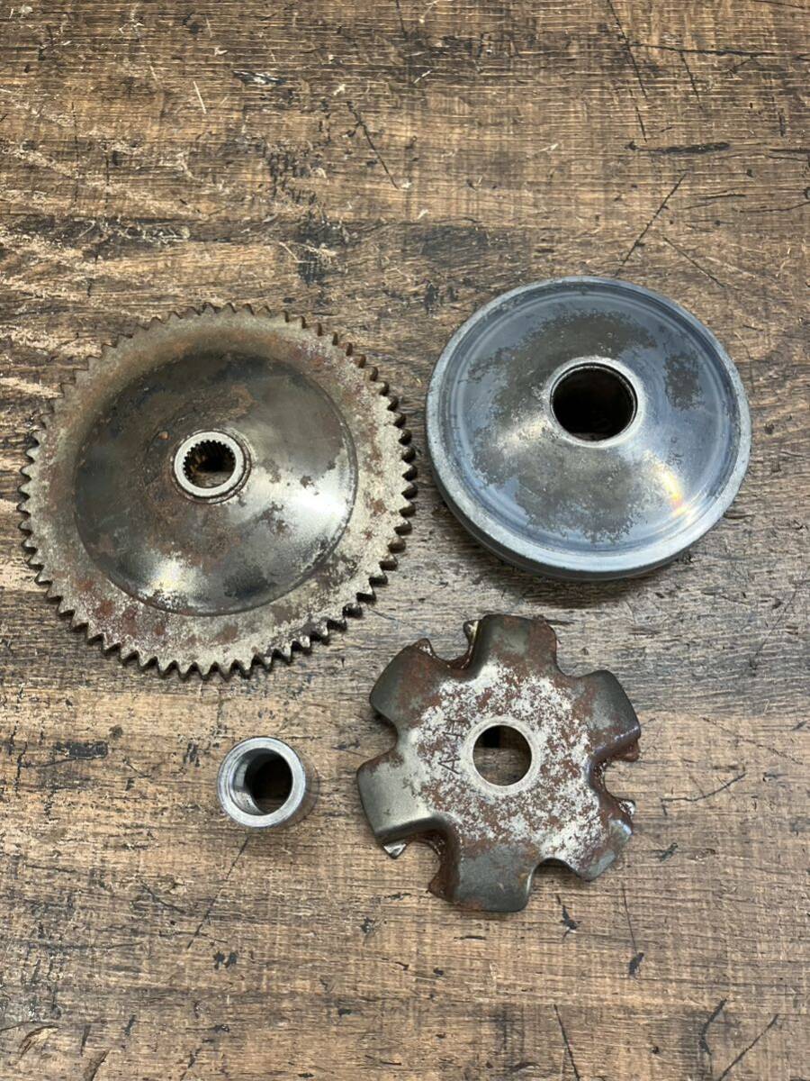 Yahoo!オークション - 【27J】 AF27 スーパーDio 純正 プーリー ランプ...