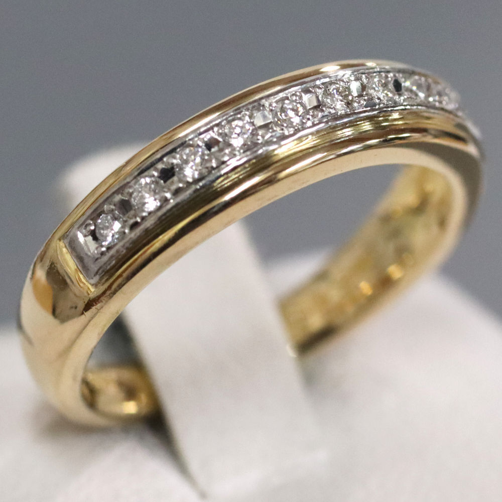 Yahoo!オークション - ヨンドシー K18/Pt950ダイヤモンドリング 4.2g