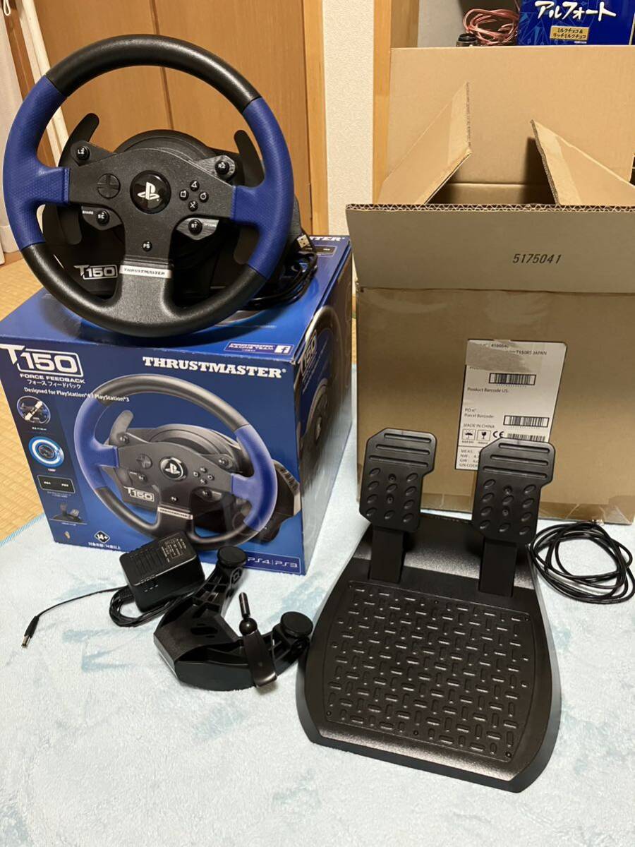 Yahoo!オークション - スラストマスター T150 FORCE FEEDBACK ハンド...