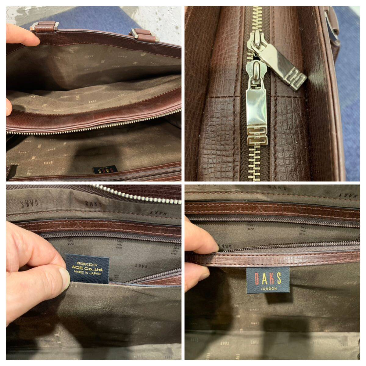 Yahoo!オークション - DAKS ACEバッグ ビジネスバッグ ビジネストート ...