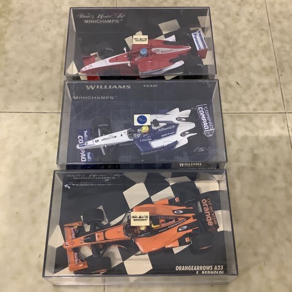 1円〜 ミニチャンプス 1/43 トヨタ TF101 テストカー F1 2001 M.SALO ウィリアムSF1 BMW FW24 R.SHUMACHER 他(おもちゃ、ゲーム)｜売買された ...