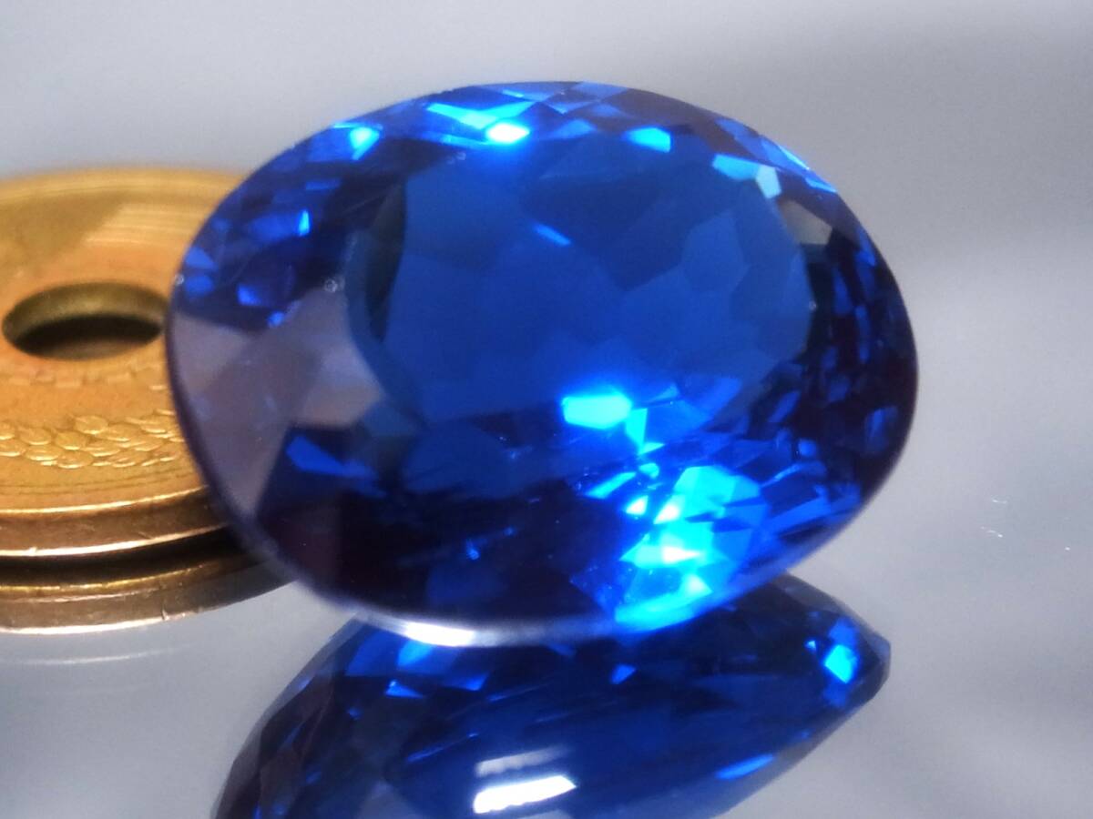 Yahoo!オークション - 24.44ct 新品・大粒サイズでテリ凄 インディコラ...