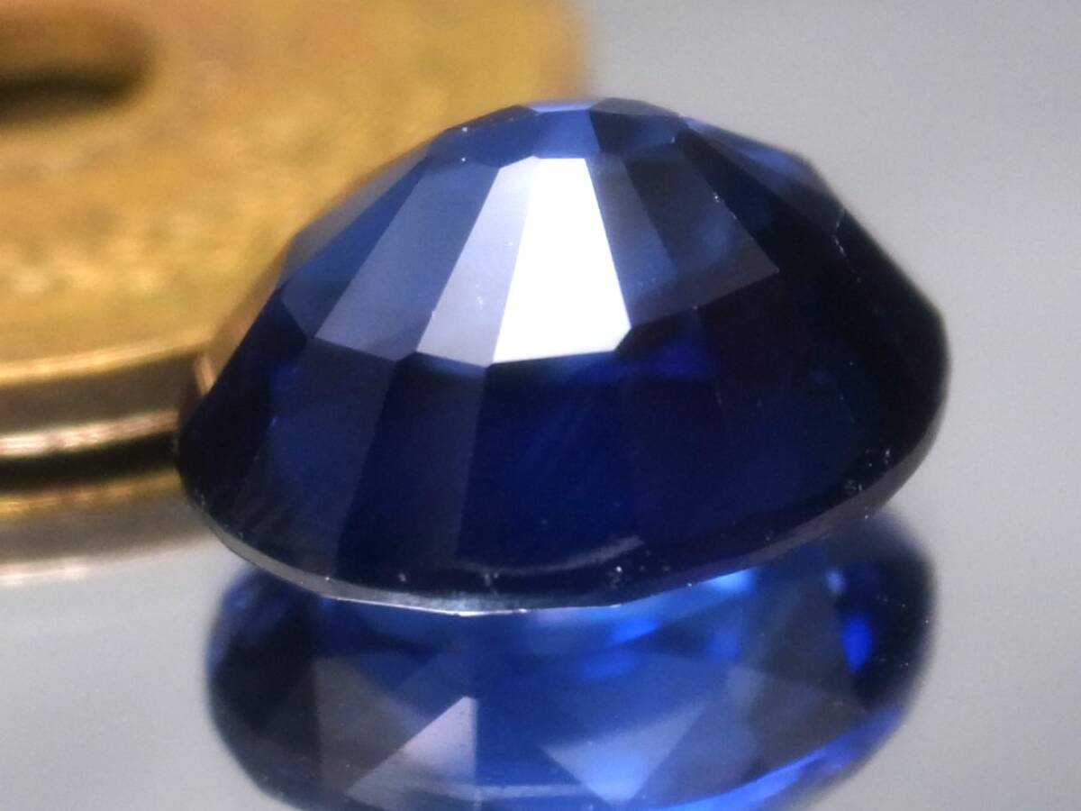 Yahoo!オークション - 7.58ct 新品・ロイヤルブルーカラー 合成サファ...