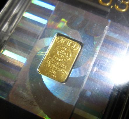 Yahoo!オークション - Tanaka Kikinzoku 純金 24K GOLD 0.3g インゴッ...