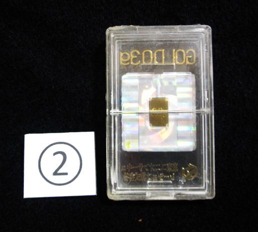 Yahoo!オークション - 純金 24K GOLD 0.3g インゴット 0.3g×1枚 東京...
