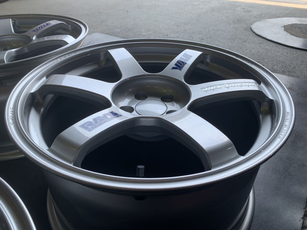 Yahoo!オークション - 極上 RAYS TE37 SAGA S-plus 18インチ 9.5j pcd1...