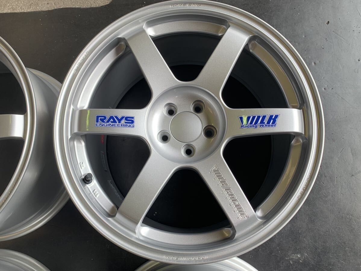 Yahoo!オークション - 極上 RAYS TE37 SAGA S-plus 18インチ 9.5j pcd1...