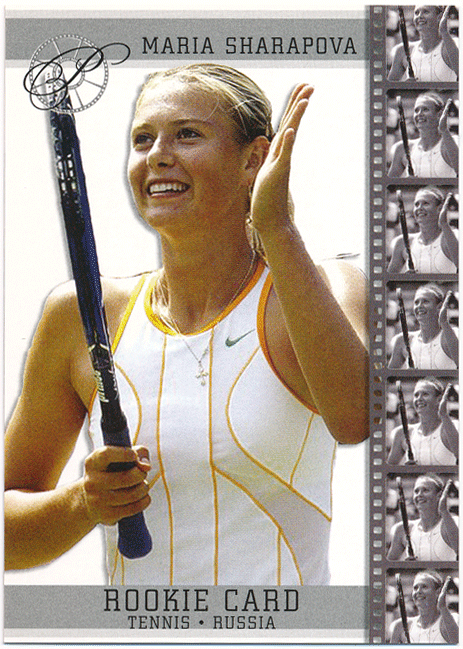 Yahoo!オークション - Maria Sharapova Tennis 2003 Premium Sports RC...