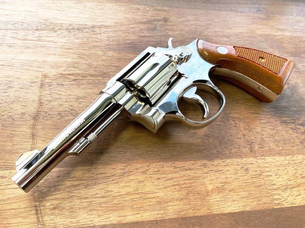 Yahoo!オークション - タナカワークス S&W M10 4インチ ニッケルモデル...