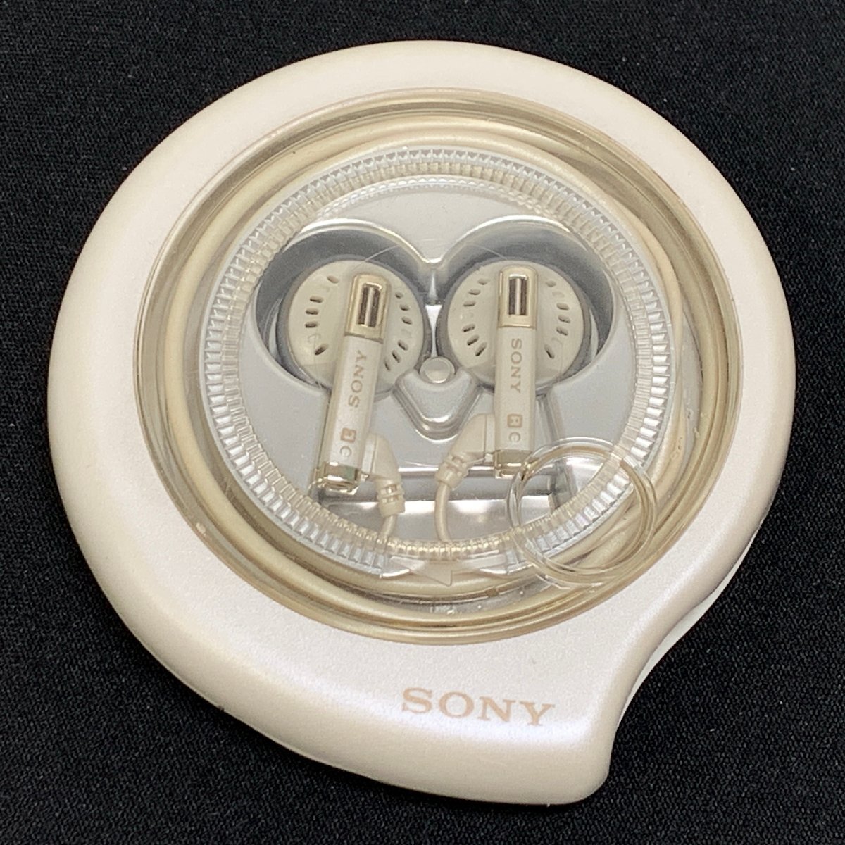 Yahoo!オークション - SONY MDR-E464＜動作確認済み＞ケース付き ホワ...