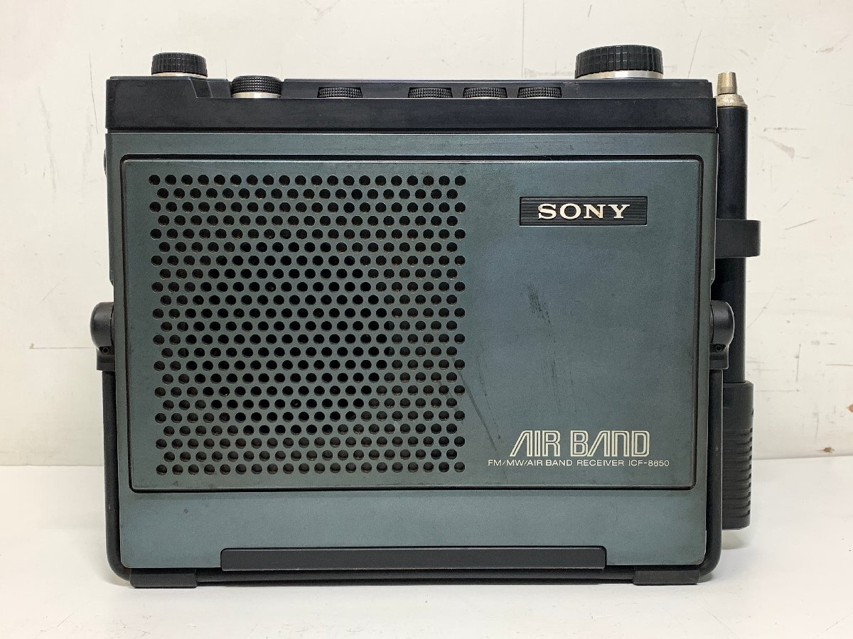 Yahoo!オークション - 【ジャンク】SONY AIR BAND ICF-8650＜通電NG＞...
