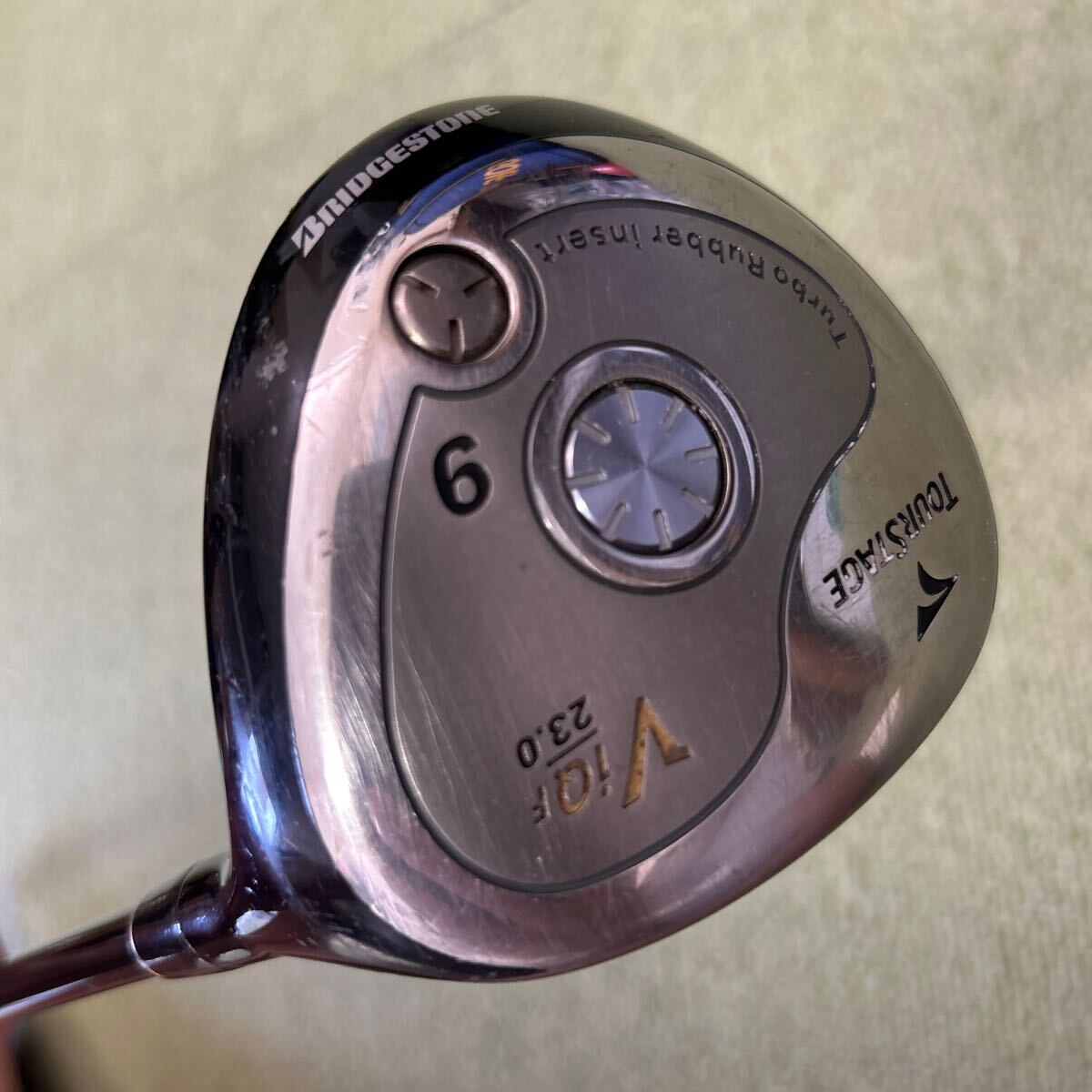 Yahoo!オークション - Z319 ツアーステージ ViQ 9W 23° 純正カーボンR