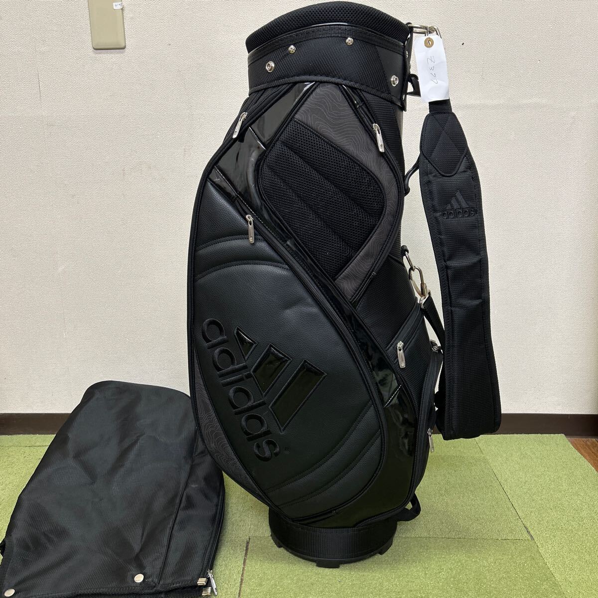 Yahoo!オークション - Z377 adidas キャディーバック