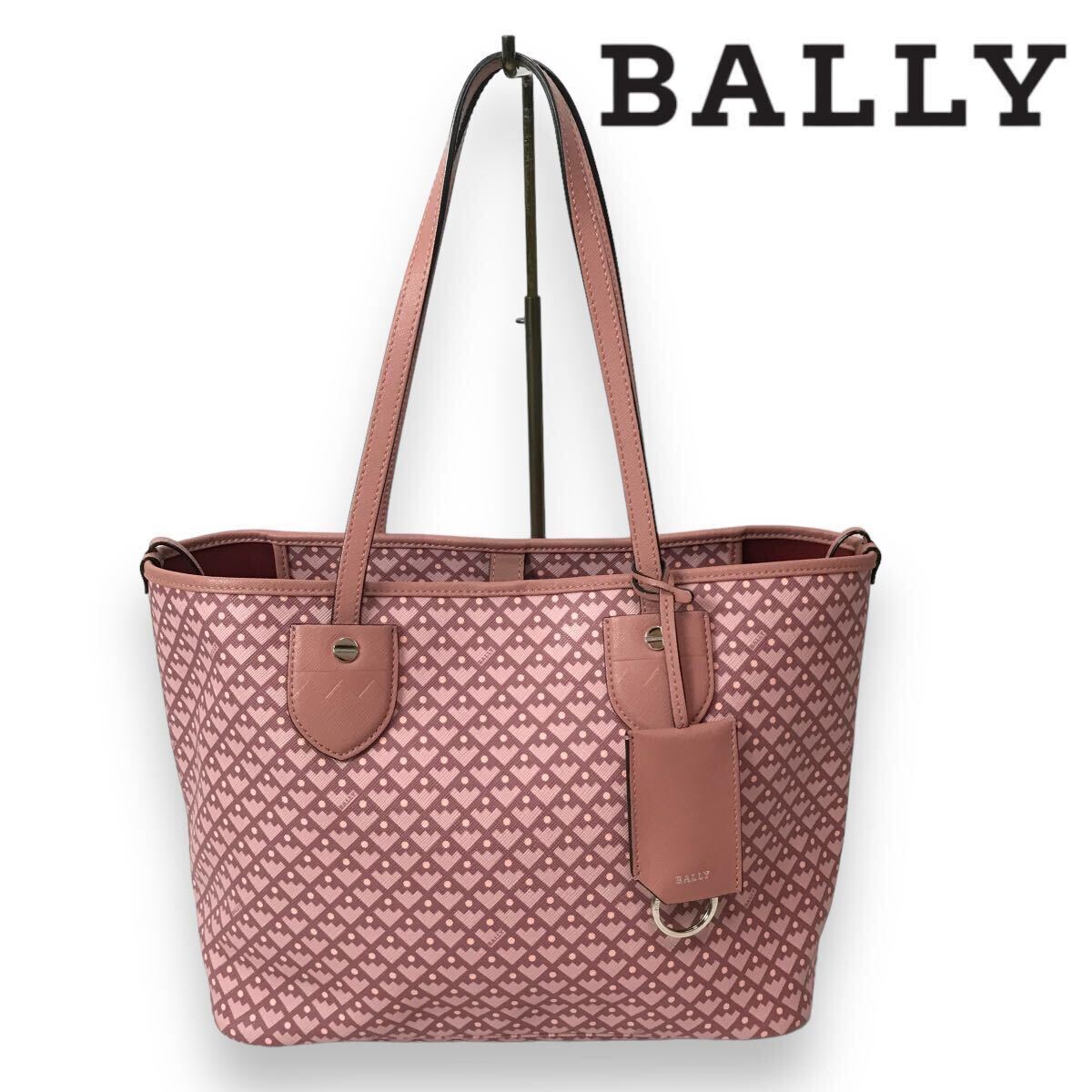 Yahoo!オークション - o148 BALLY バリー ベルニナ PVC トートバッグ ...