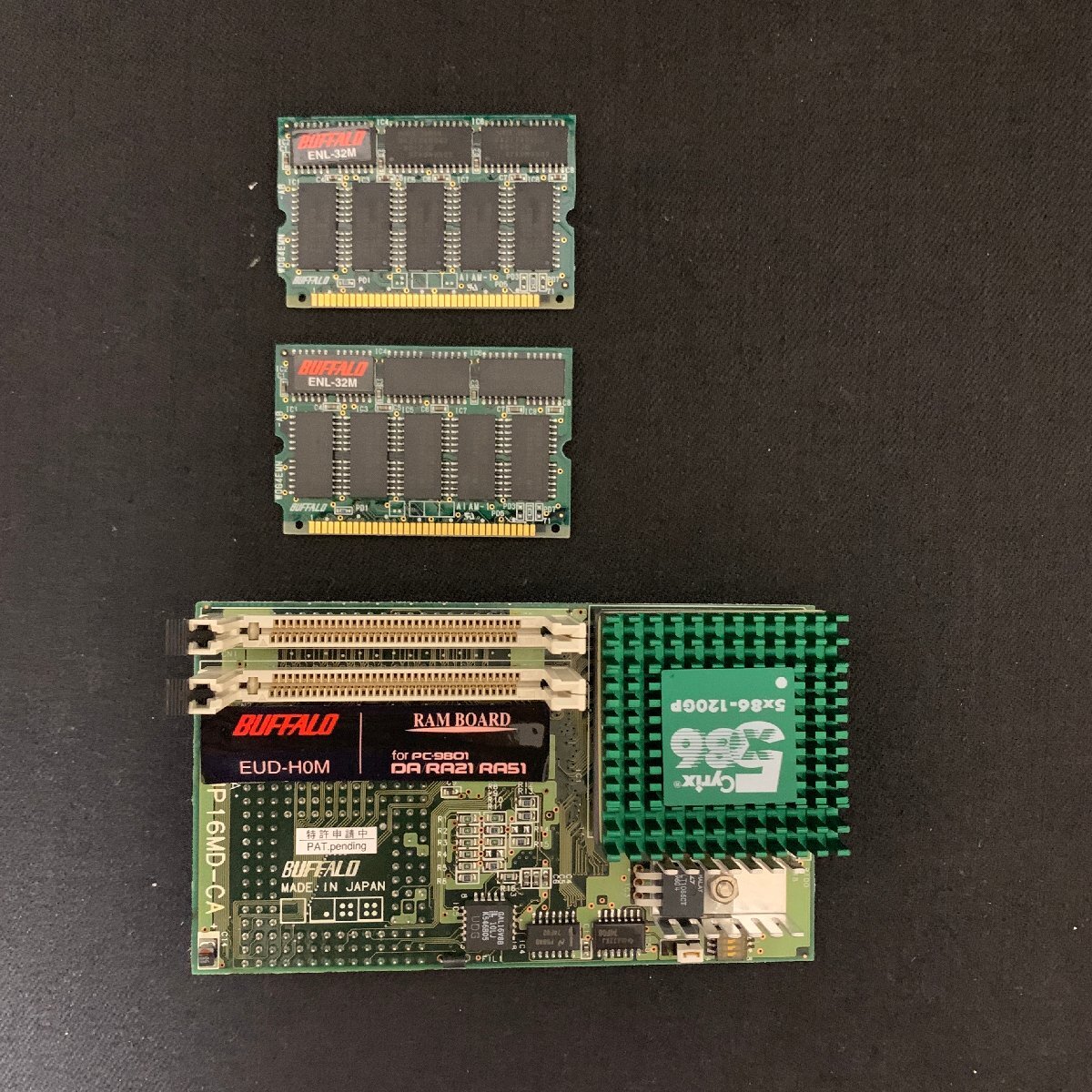 Yahoo!オークション - L434 BUFFALO EUD-H0M ENL-32M（2枚セット） PC-...