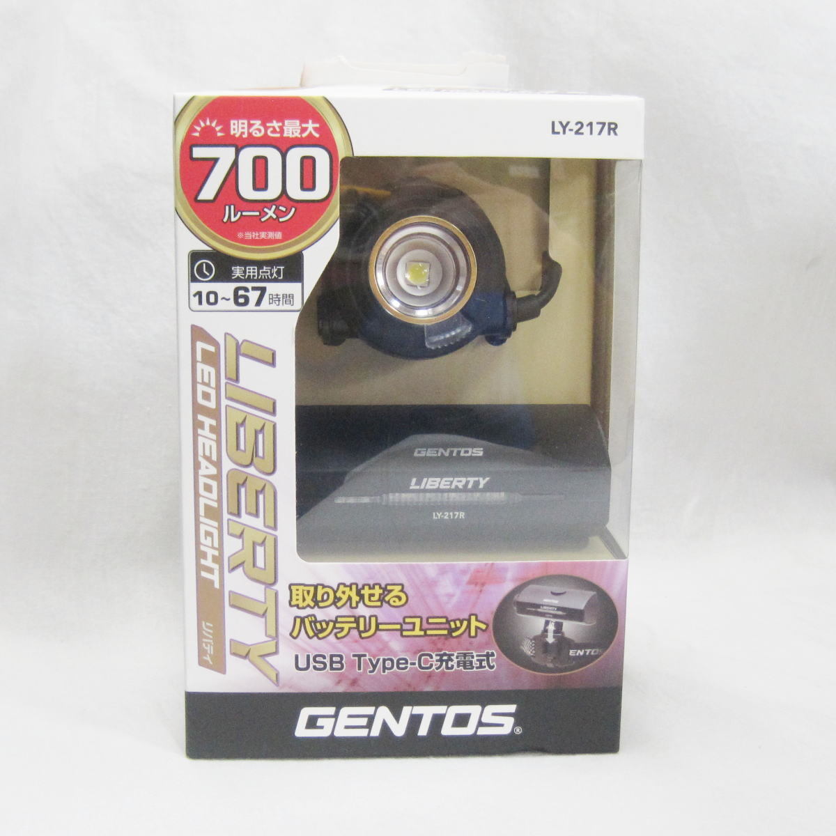 Yahoo!オークション - LEDヘッドライト リバティ GENTOS LY-217R 未使...