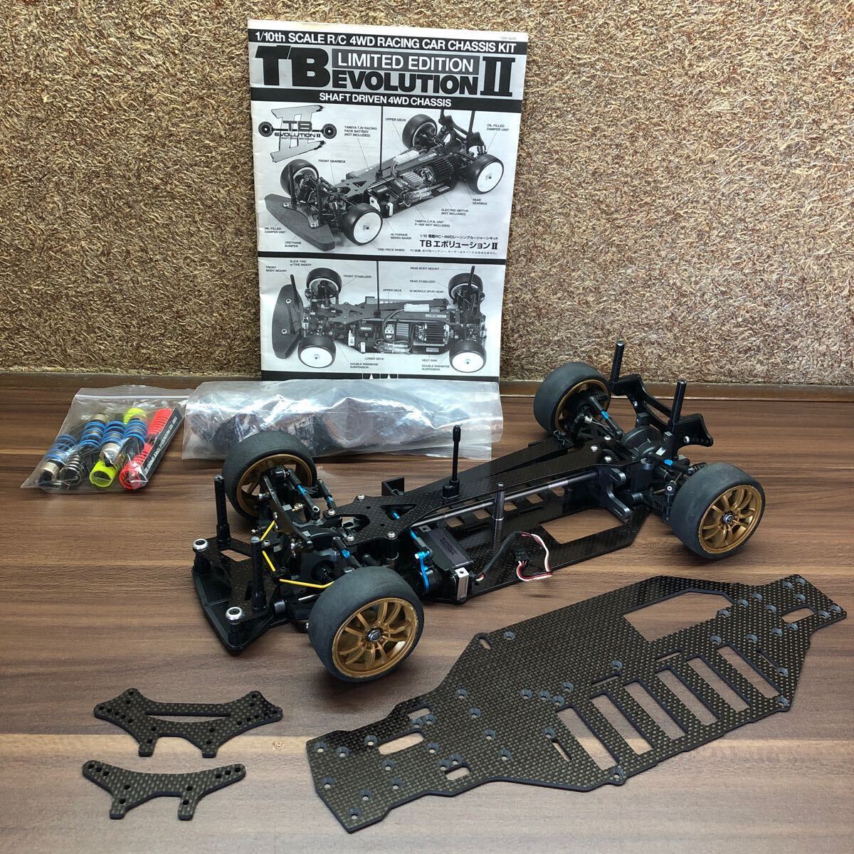 Yahoo!オークション - 売り切り タミヤ TAMIYA 1/10 電動RC TB エボリ...