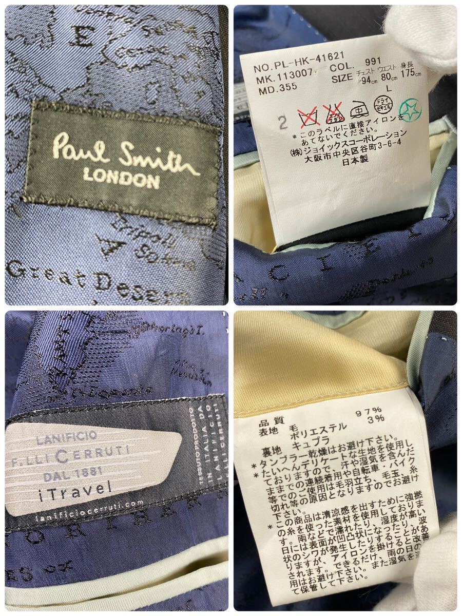 Yahoo!オークション - 希少Lサイズ PaulSmith × LANIFICIOポールスミ...