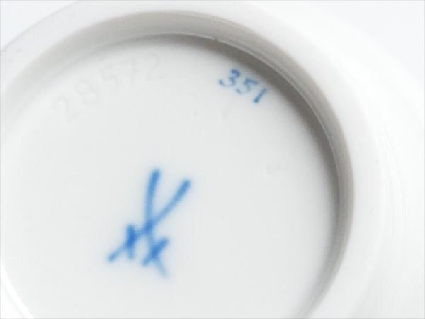 Yahoo!オークション - k639 Meissen マイセン 青い花 カップ