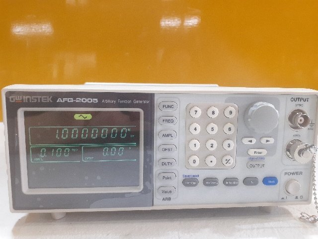 Yahoo!オークション - GWINSTEK AFG-2005 Arbitrary Function Generato...