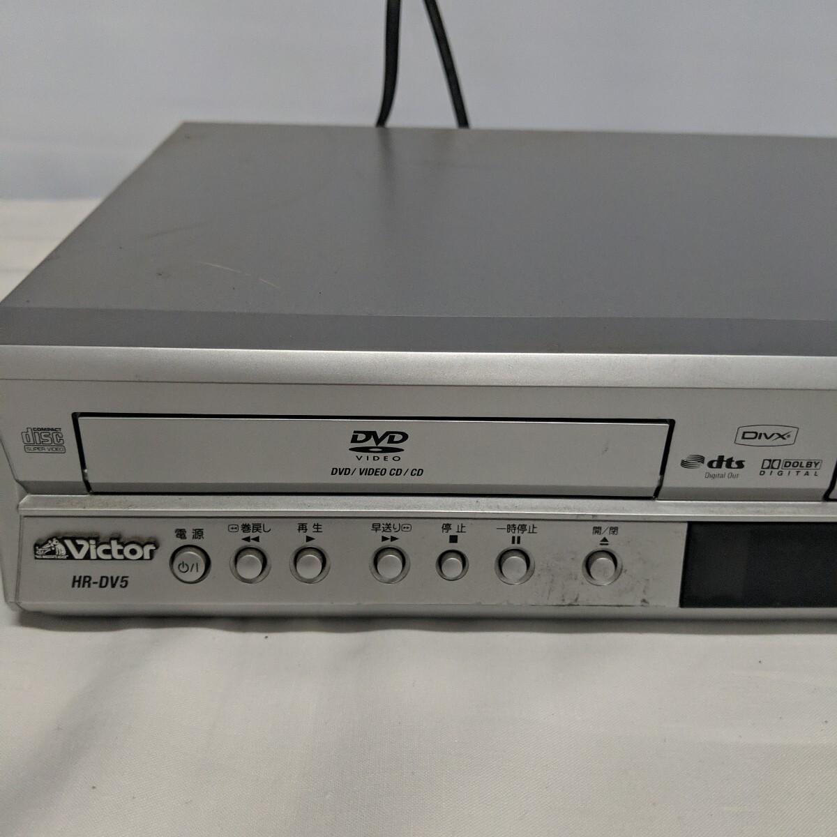 Yahoo!オークション - skos176 ビクター Victor HR-DV5 VHS/DVD一体型...